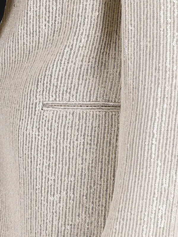 LARDINI Single-breasted Sequin Blazer