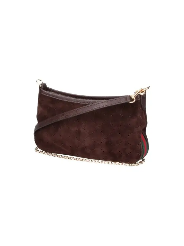 Gucci Mini Suede Shoulder Bag