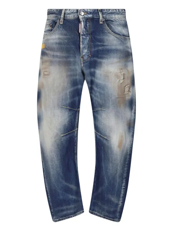Dsquared2 Wide Jeans "kawaii - Blue