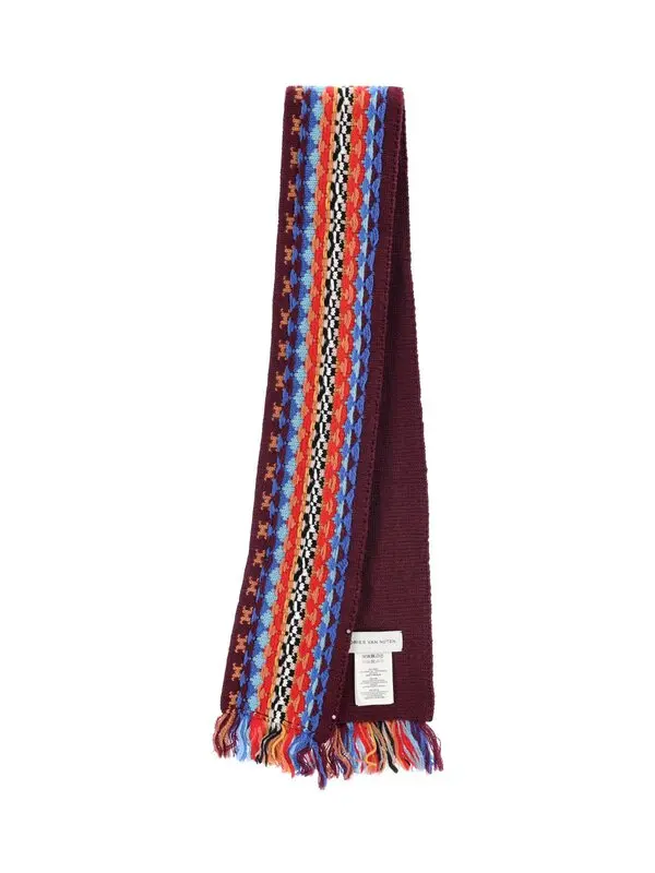 Dries Van Noten Jacquard Wool Scarf - Multi