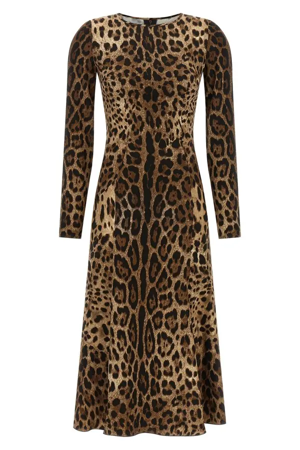 Dolce & Gabbana Animal Print Dress