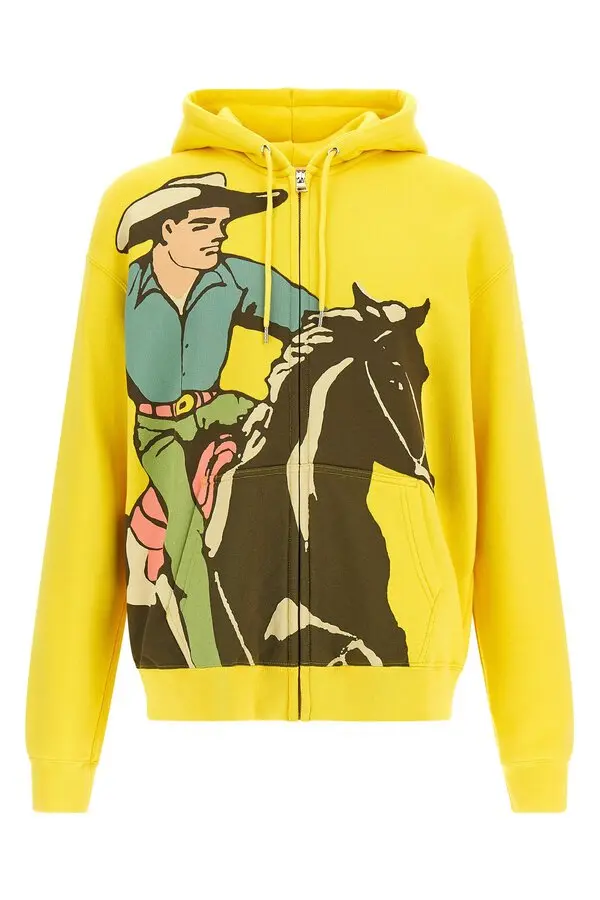 J.W.ANDERSON J. W.anderson 'cowboy' Hoodie - Yellow
