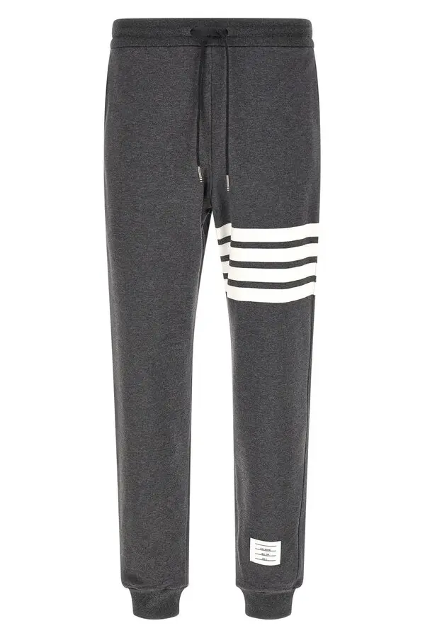 Thom Browne 4bar' Joggers - Gray