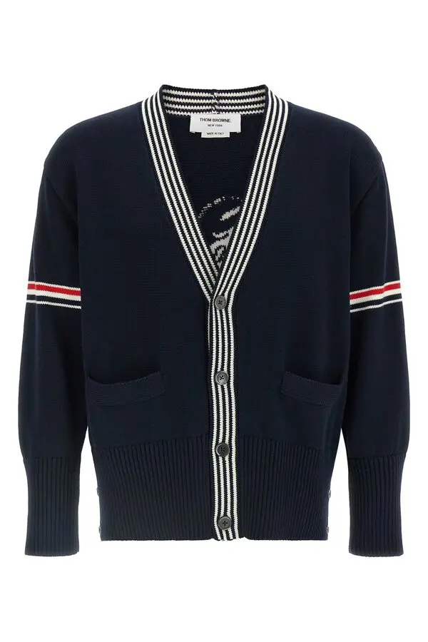 Thom Browne Lobster' Cardigan - Blue