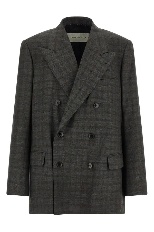 Dries Van Noten Bosier' Blazer - Gray