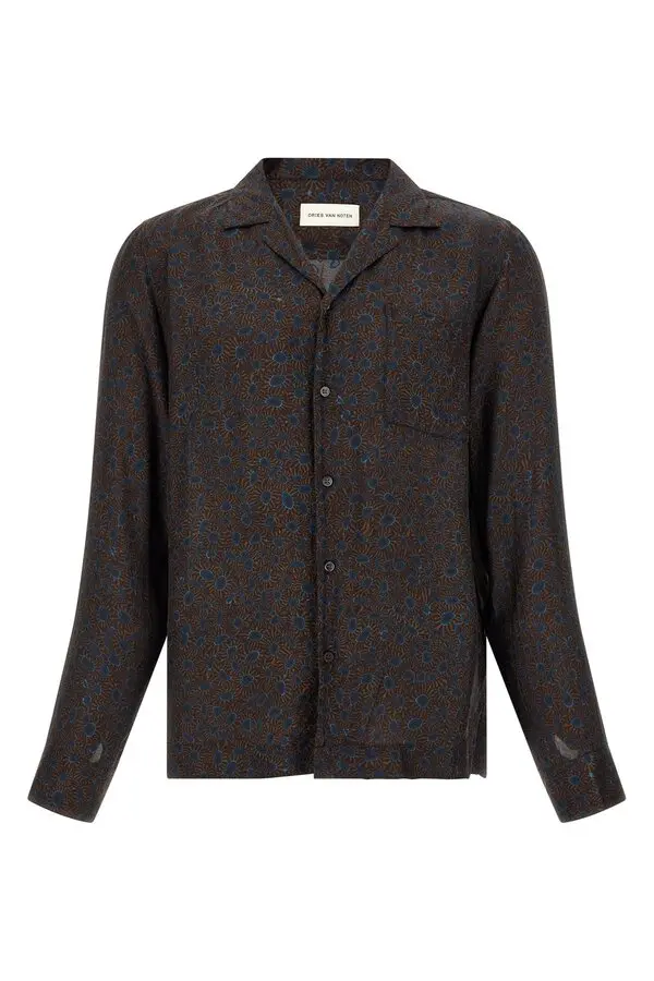 Dries Van Noten Carlty' Shirt - Brown