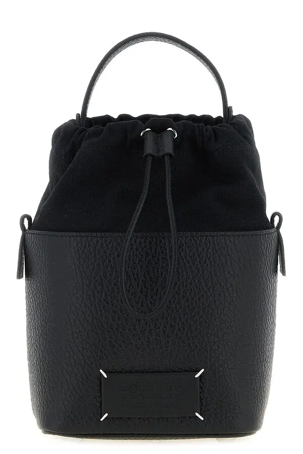 MAISON MARGIELA 5ac' Small Bucket Bag - Black