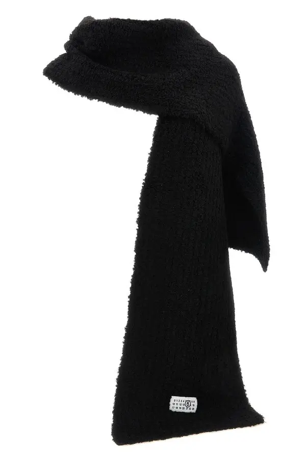 MAISON MARGIELA Numeric Signature Scarf - Black