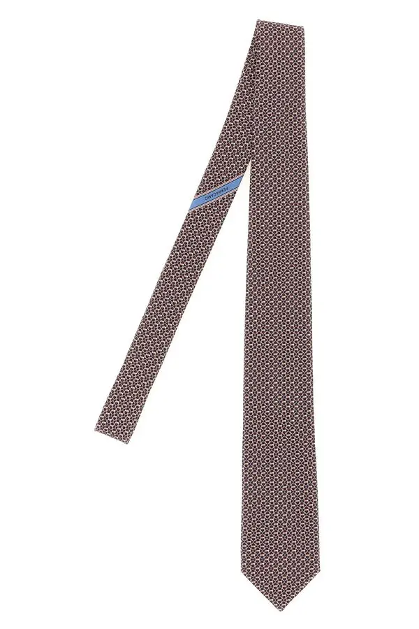 FERRAGAMO Chapeau' Tie - Bordeaux