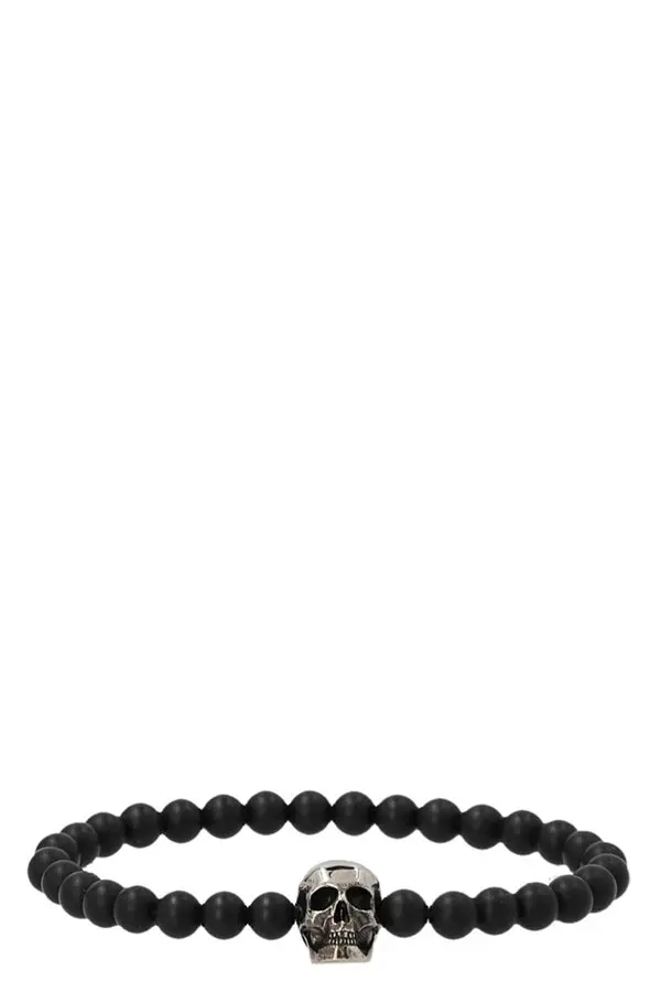 Alexander McQueen Skull Spheres Bracelet - Black