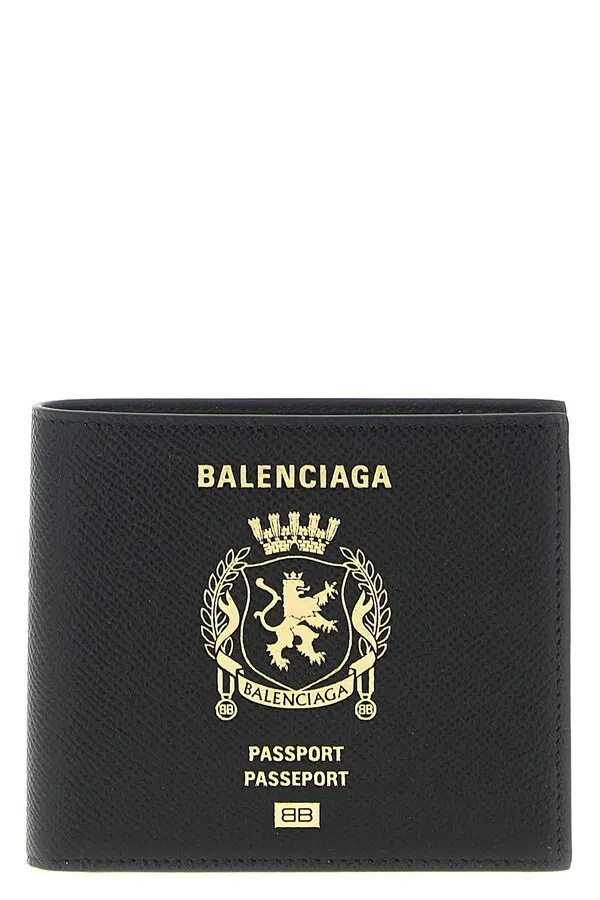 Balenciaga Passport' Wallet - Black