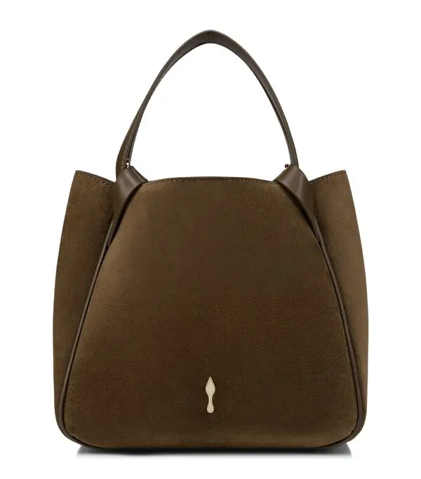 CHRISTIAN LOUBOUTIN Bettina Tote Mini Suede Tote Bag
