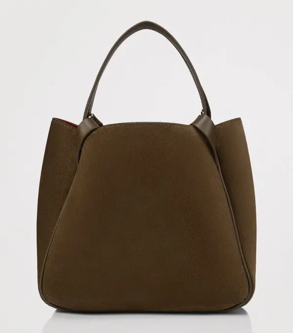 CHRISTIAN LOUBOUTIN Bettina Tote Mini Suede Tote Bag