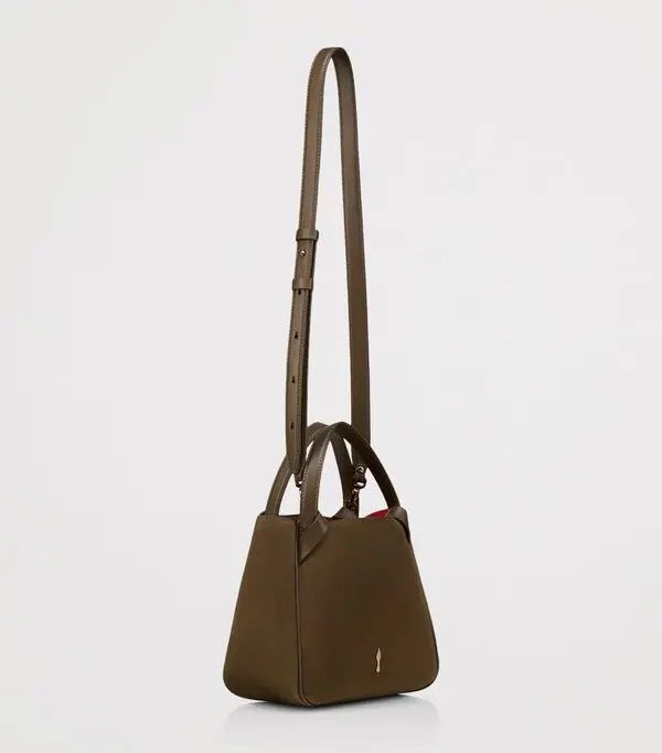 CHRISTIAN LOUBOUTIN Bettina Tote Mini Suede Tote Bag