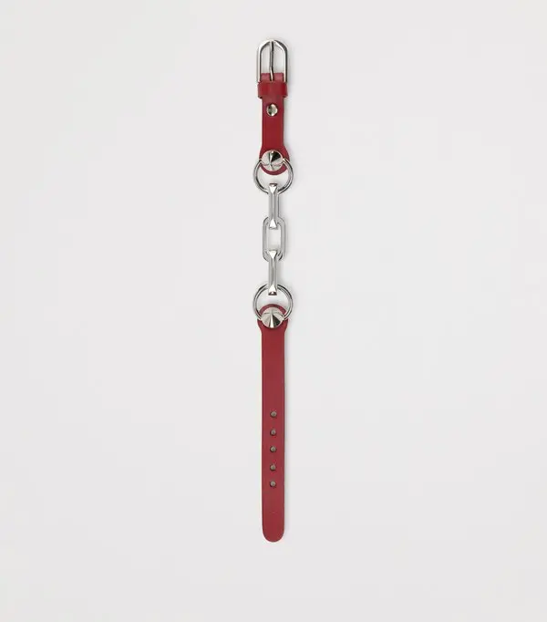 CHRISTIAN LOUBOUTIN Eva Leather Bracelet