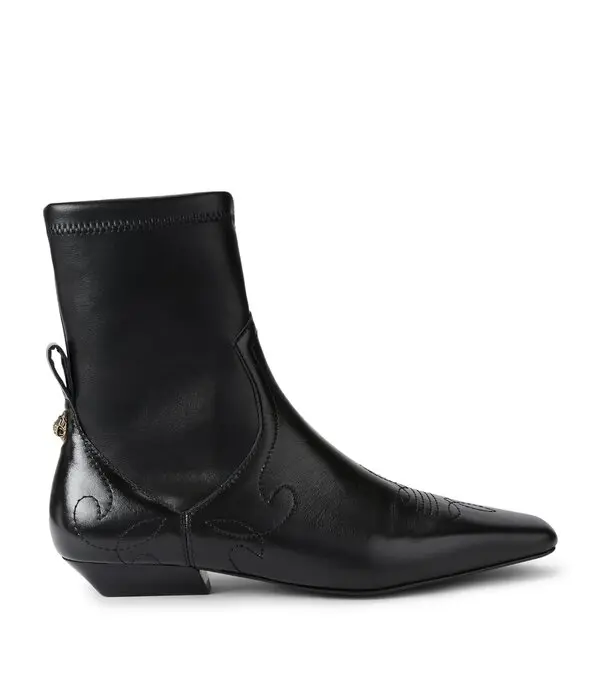 Kurt Geiger Leather Arizona Ankle Boots