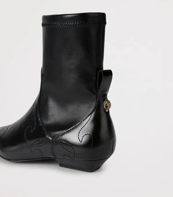 Kurt Geiger Leather Arizona Ankle Boots