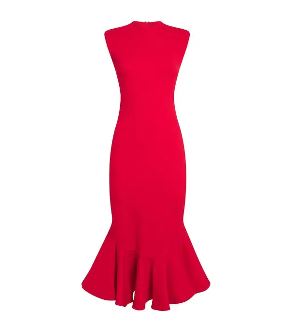 Jacquemus Palmier Midi Dress - Red