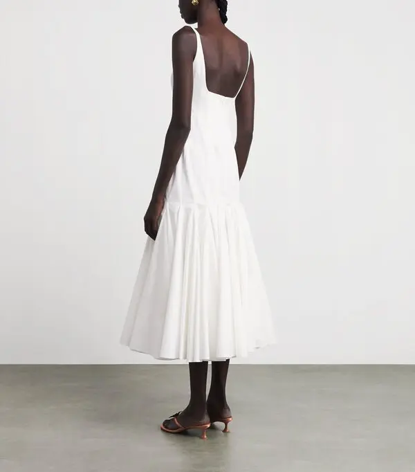 Jacquemus Cotton Agave Midi Dress