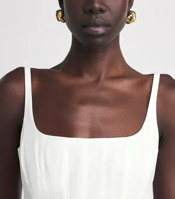 Jacquemus Cotton Agave Midi Dress