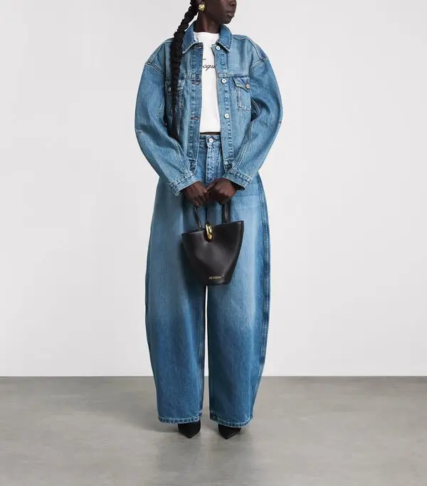 Jacquemus Curved Denim Jacket