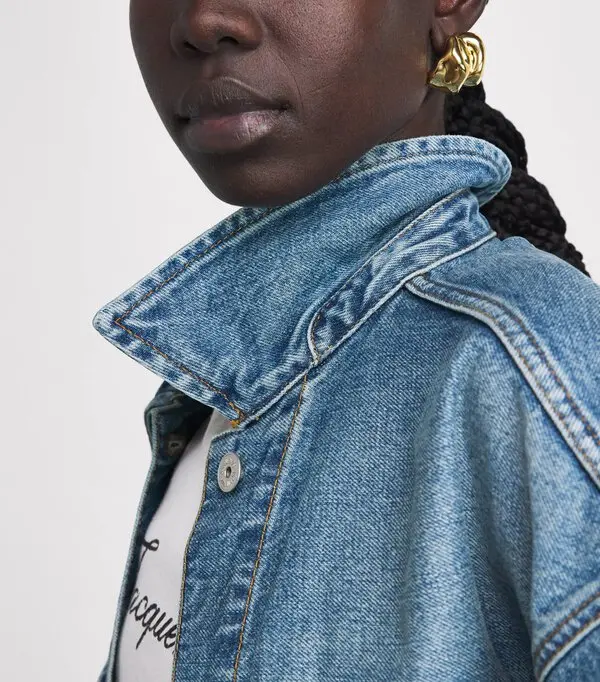 Jacquemus Curved Denim Jacket