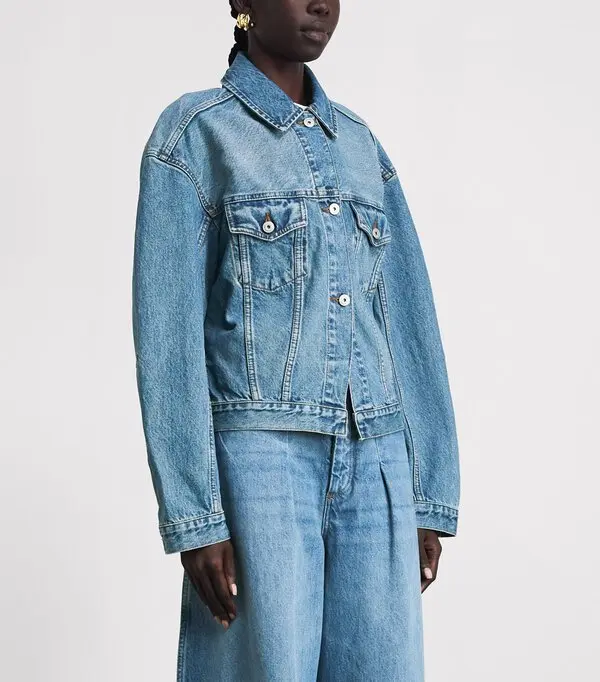 Jacquemus Curved Denim Jacket