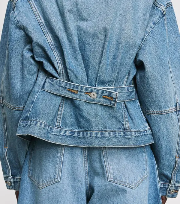 Jacquemus Curved Denim Jacket