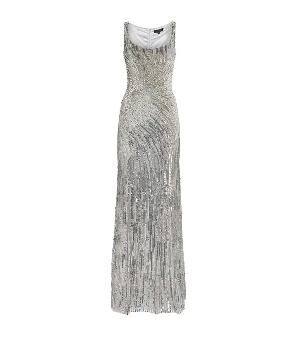 Jenny Packham Embellished Sola Gown