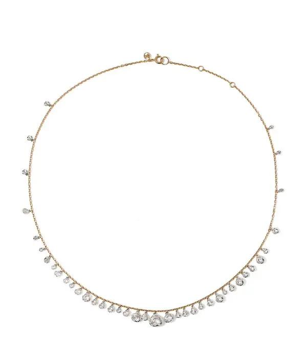 Annoushka Yellow And Diamond Whoopsie Daisy Necklace - Gold
