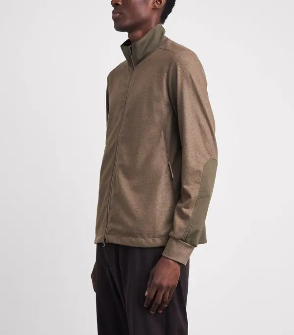 Sease Virgin Wool Explorer Zip-up Sweatshirt