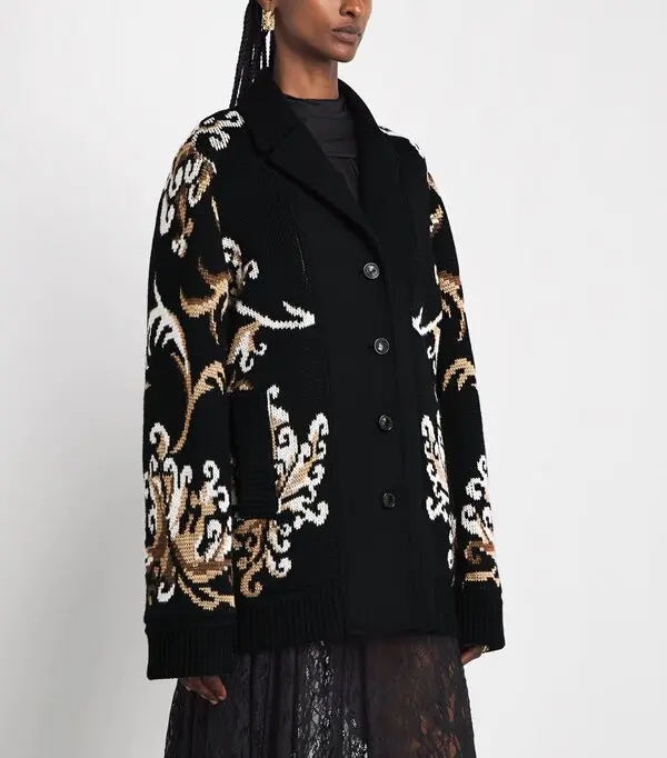 Etro Wool Jacquard Blazer