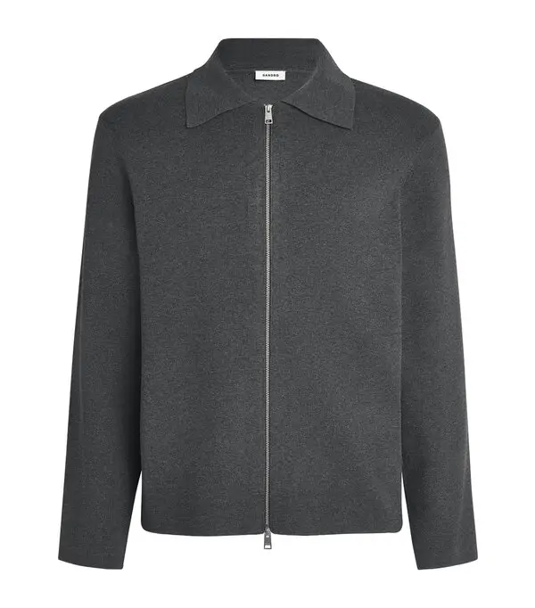 Sandro Zip-up Cardigan