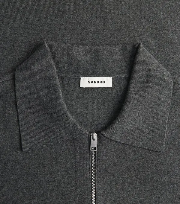 Sandro Zip-up Cardigan