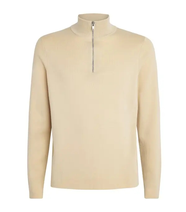 Sandro Wool Half-zip Sweater