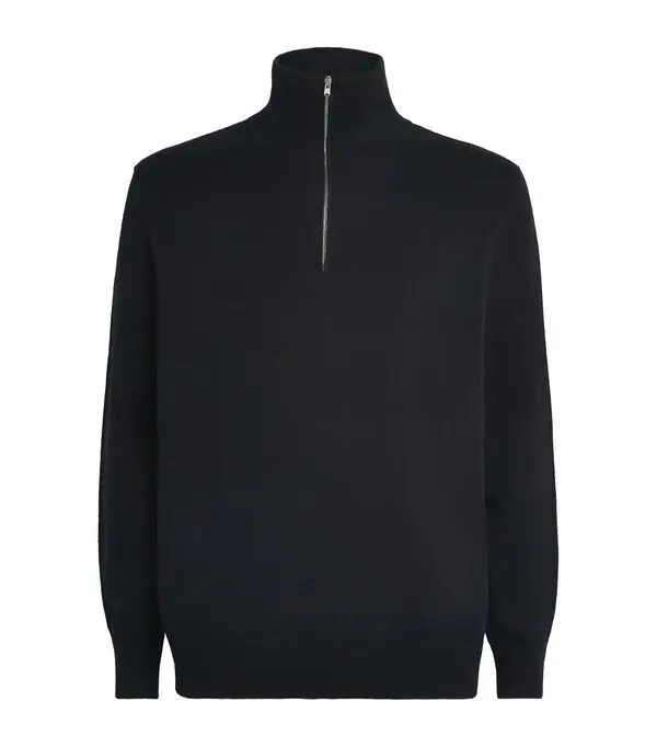 Sandro Wool Half-zip Sweater