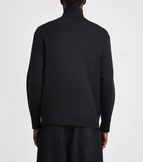 Sandro Wool Half-zip Sweater