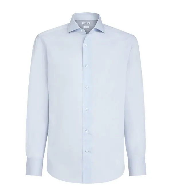 Brunello Cucinelli Cotton Twill Shirt