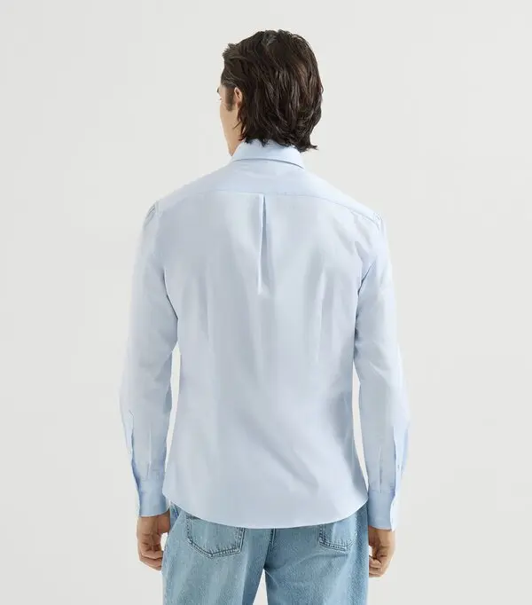 Brunello Cucinelli Cotton Twill Shirt