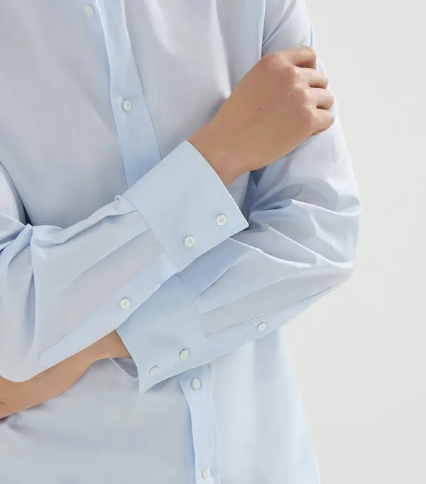 Brunello Cucinelli Cotton Twill Shirt