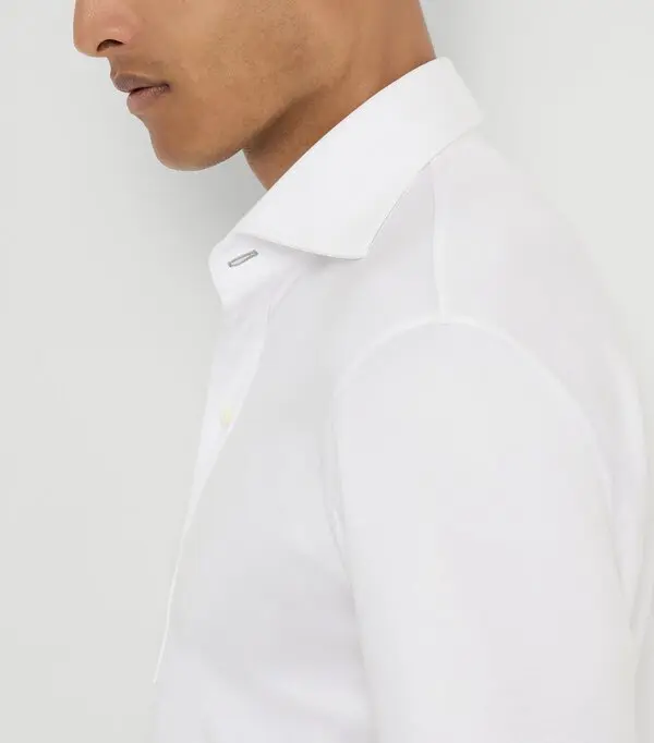 Brunello Cucinelli Cotton Jersey Polo Shirt