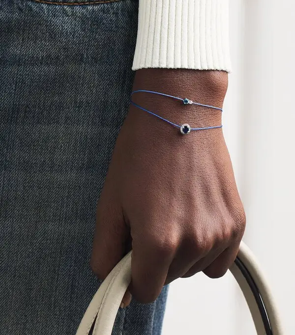 REDLINE White Gold And Sapphire Diva Bracelet