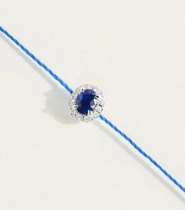 REDLINE White Gold And Sapphire Diva Bracelet