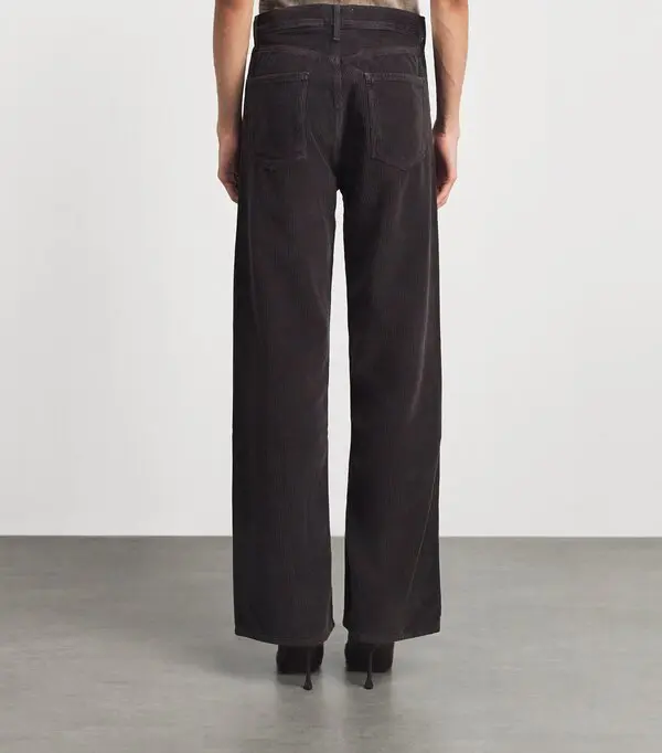 AGOLDE Corduroy Ren High-rise Wide-leg Jeans