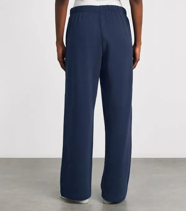 SKIMS Cotton-blend Fleece Straight Sweatpants