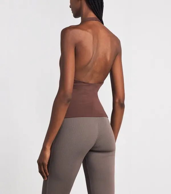 SKIMS Smooth Layers Halterneck Top