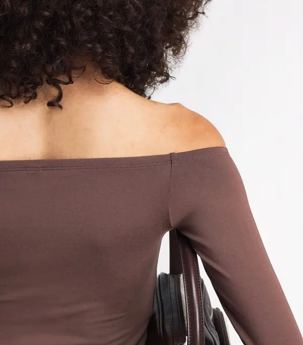 SKIMS Smooth Layers Off-the-shoulder Top