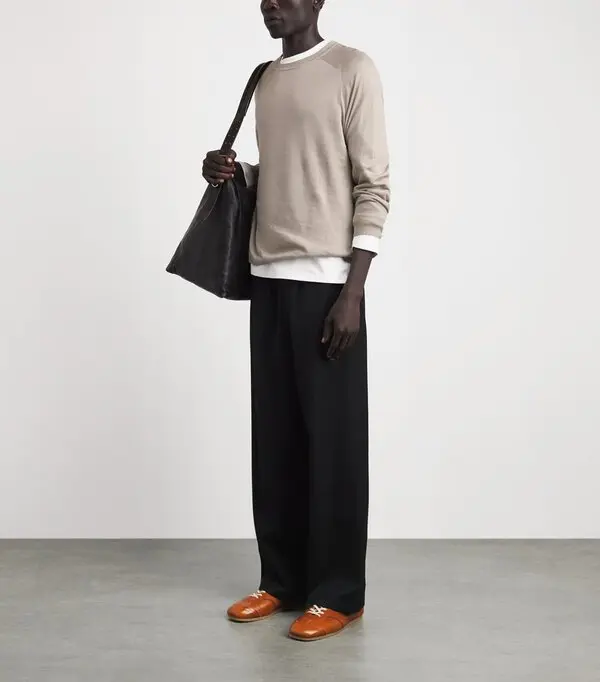 Sunspel Sea Island Cotton-cashmere Sweater