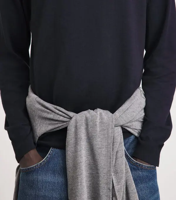 Sunspel Sea Island Cotton-cashmere Sweater