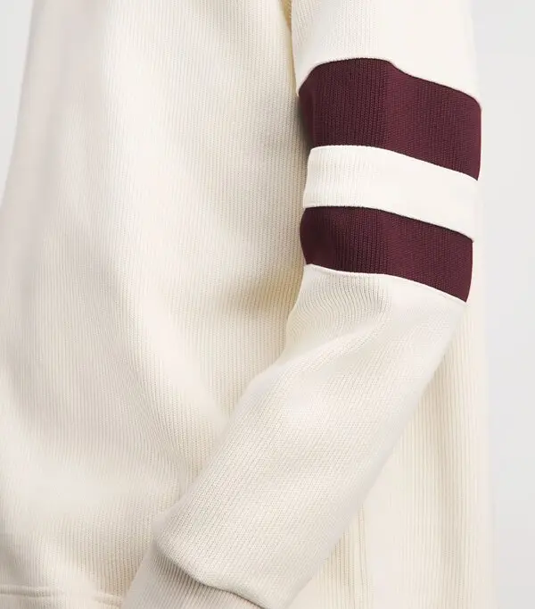 Fred Perry Cotton Logo Polo Sweatshirt